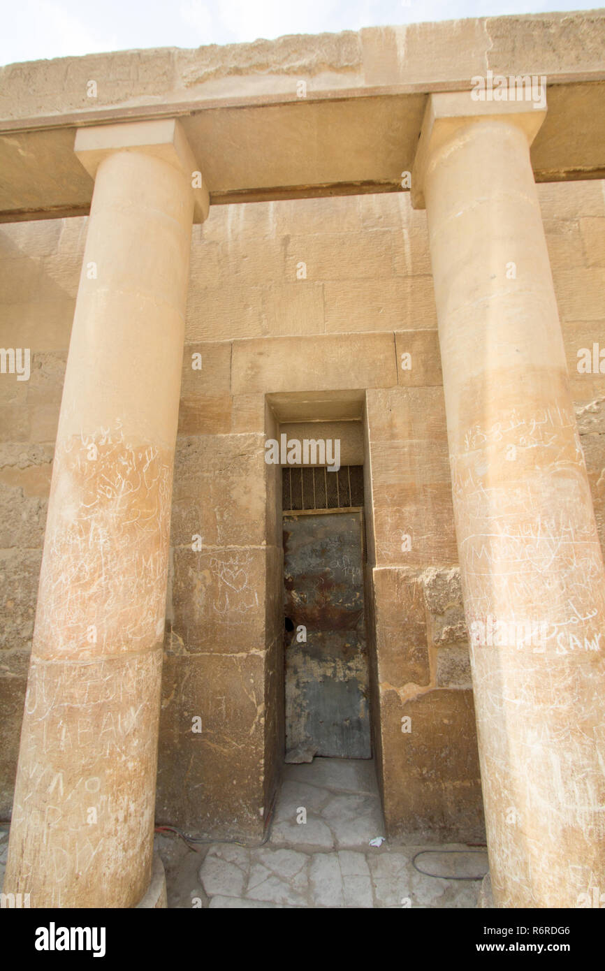 Cairo, Egypt – November 12, 2018: photo for Egyptian monuments showing ...