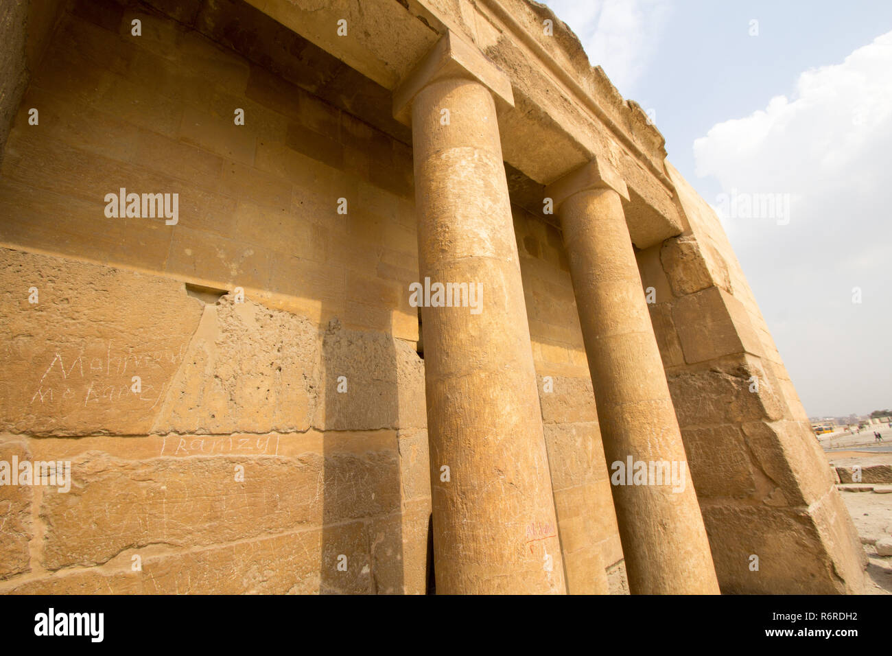 Cairo, Egypt – November 12, 2018: photo for Egyptian monuments showing ...