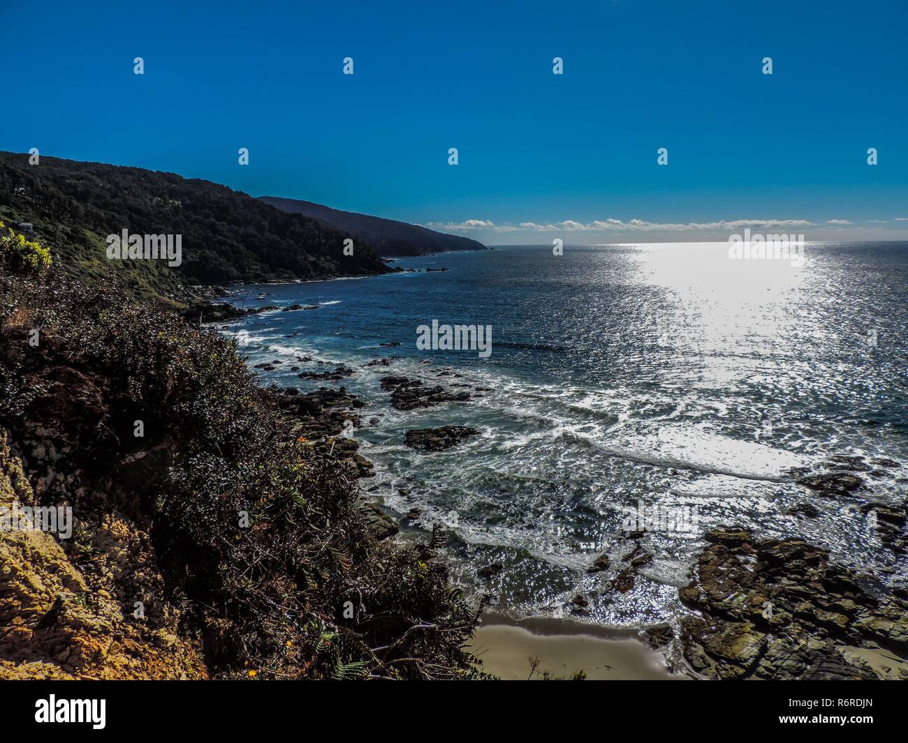 pacific bay chile Stock Photo - Alamy