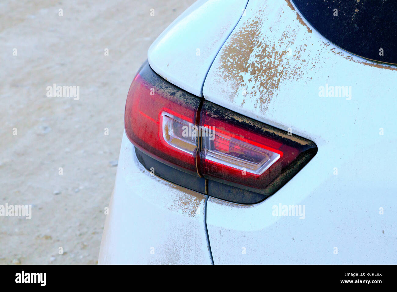 Car Rear Headlight Stock Photo - Alamy