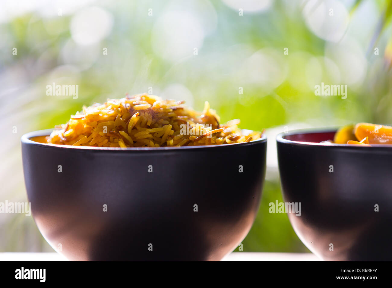 Rice in the bowl Stock Photo - Alamy