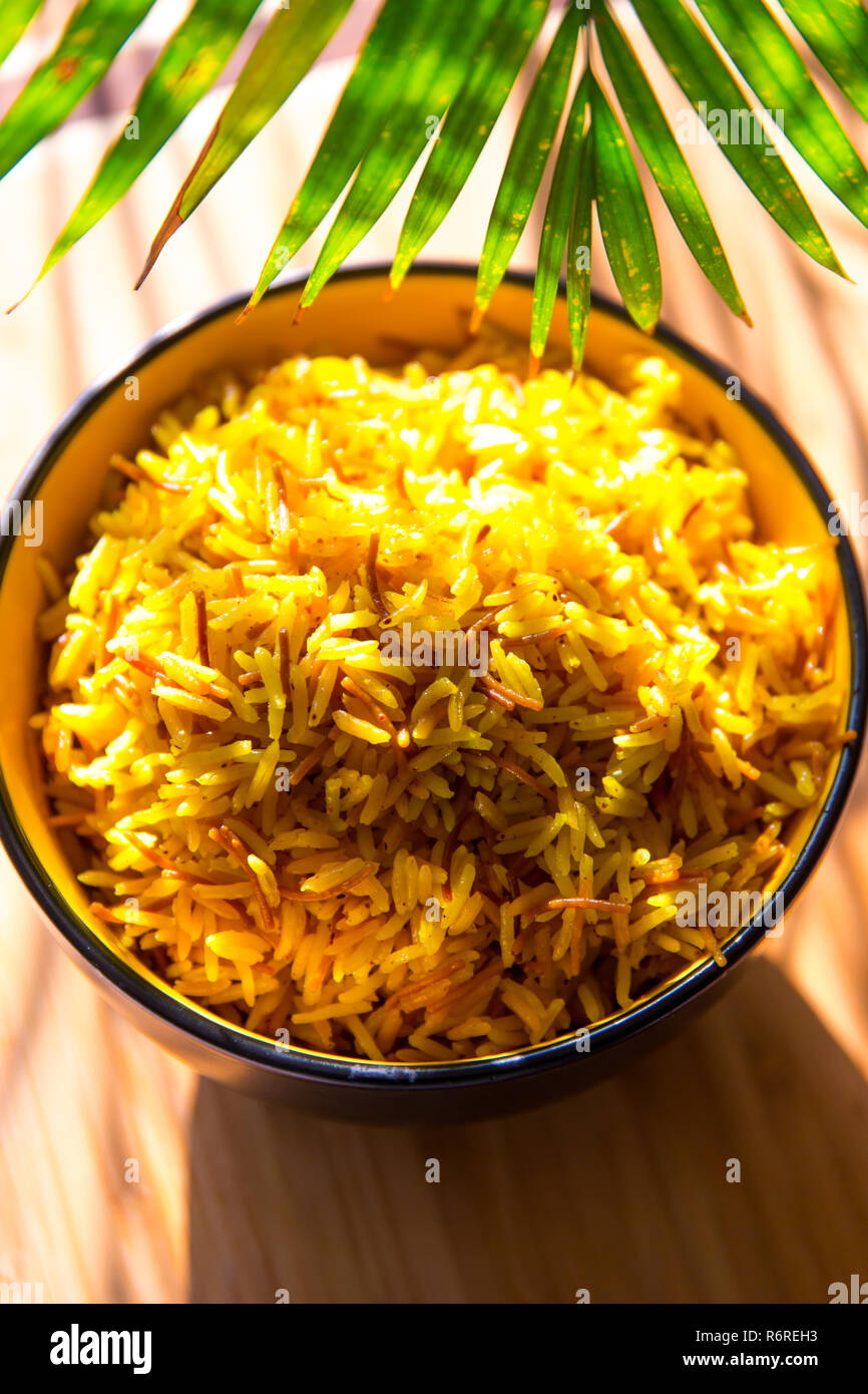Rice in the bowl Stock Photo - Alamy