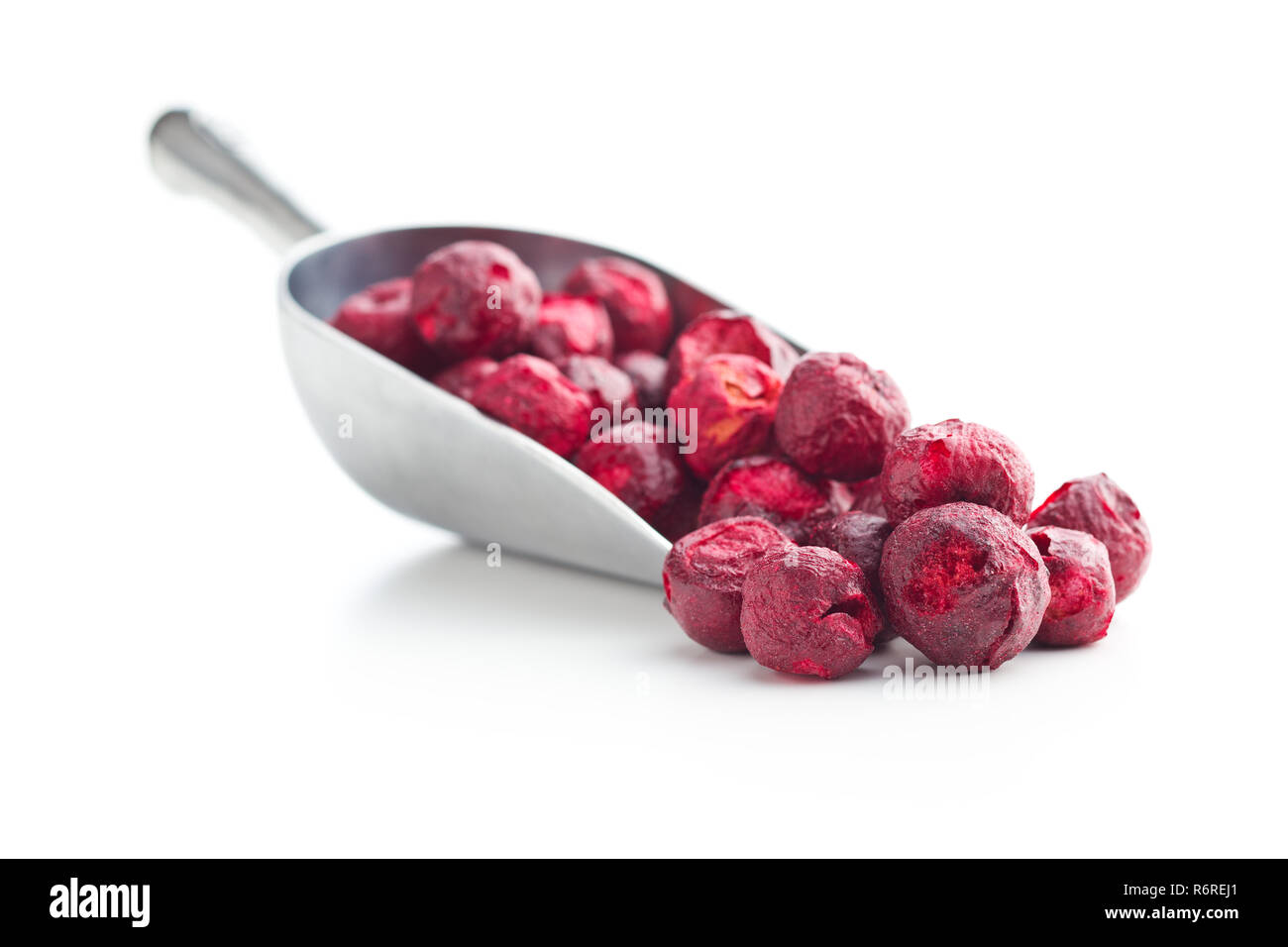 Freeze dried cherries Stock Photo - Alamy