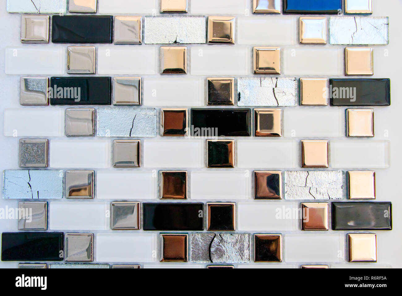 Rectangular black and white speckled background hi-res stock ...