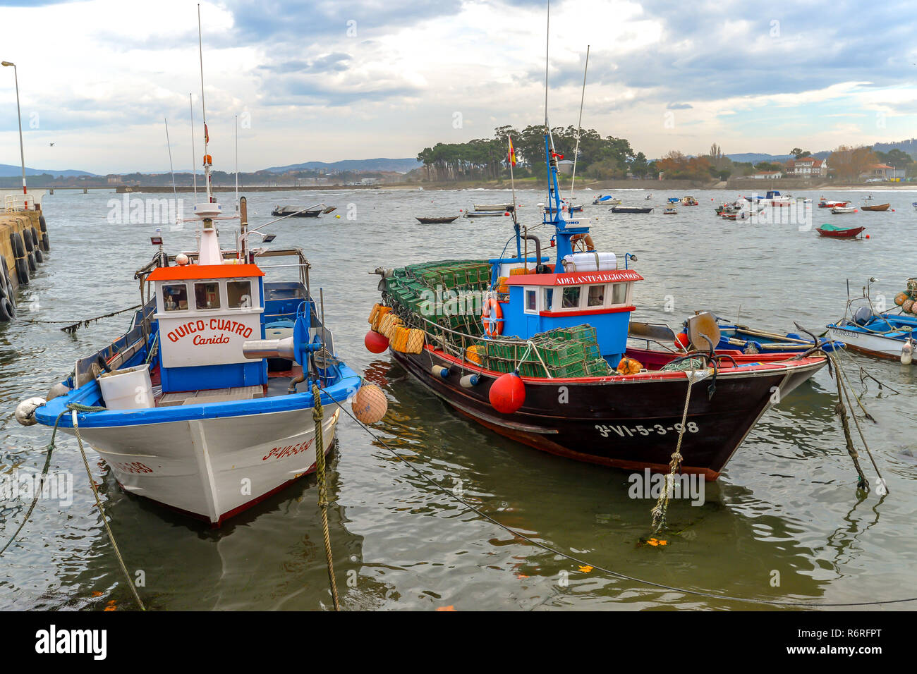 Coast Vigo Pontevedra Galicia Spain Stock Photos & Coast Vigo ...