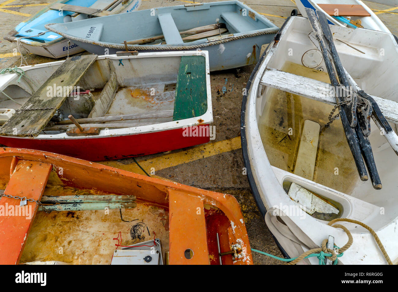Traditional galician boat hi-res stock photography and images - Alamy