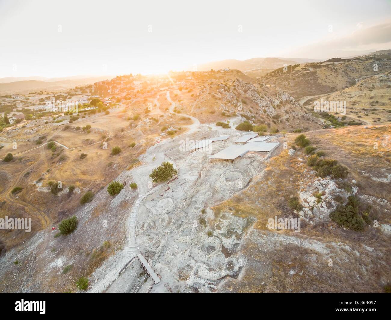 Choirokoitia khirokitia cyprus village hi-res stock photography and ...