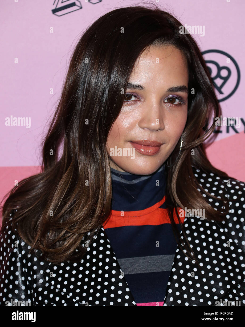 LOS ANGELES, CA, USA - DECEMBER 04: Actress Georgie Flores arrives at ...