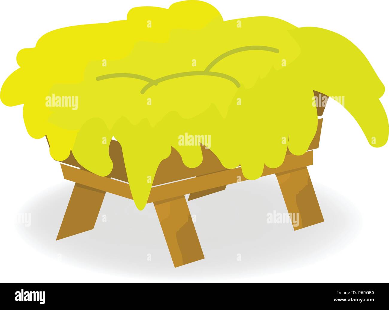 Nativity christmas empty manger hi-res stock photography and images - Alamy