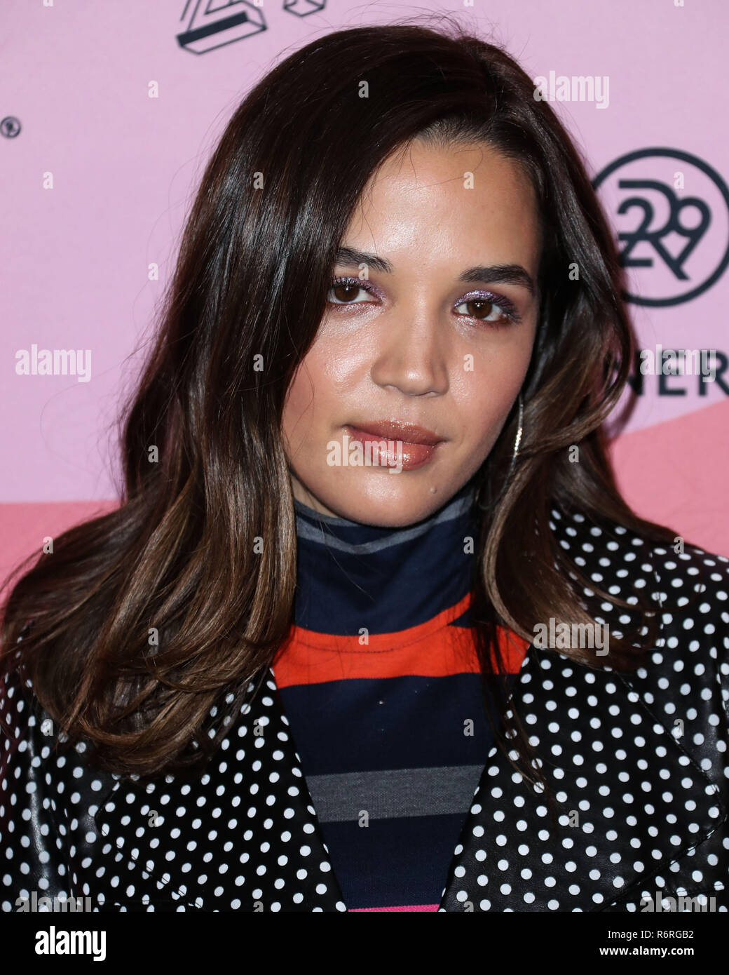 LOS ANGELES, CA, USA - DECEMBER 04: Actress Georgie Flores arrives at ...