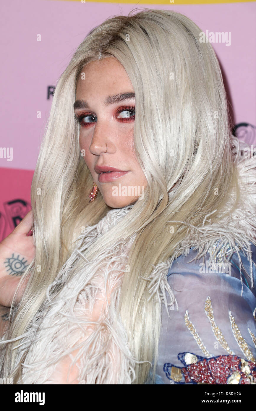 LOS ANGELES, CA, USA - DECEMBER 04: Singer Kesha aka Ke$ha aka Kesha ...