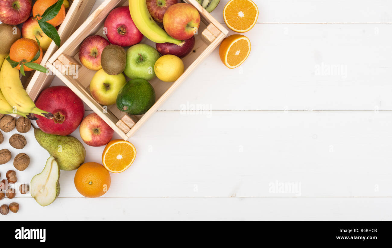 Fresh tasty fruit Stock Photo - Alamy