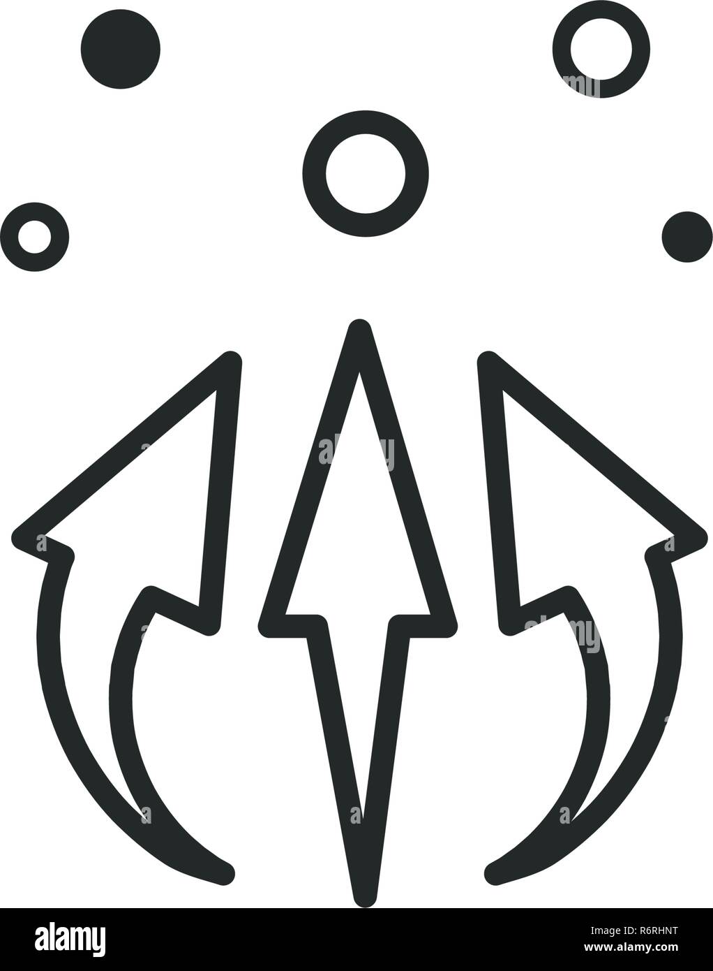 Specific Icon Showing Choice - Specific keywords Idea Stock Vector ...