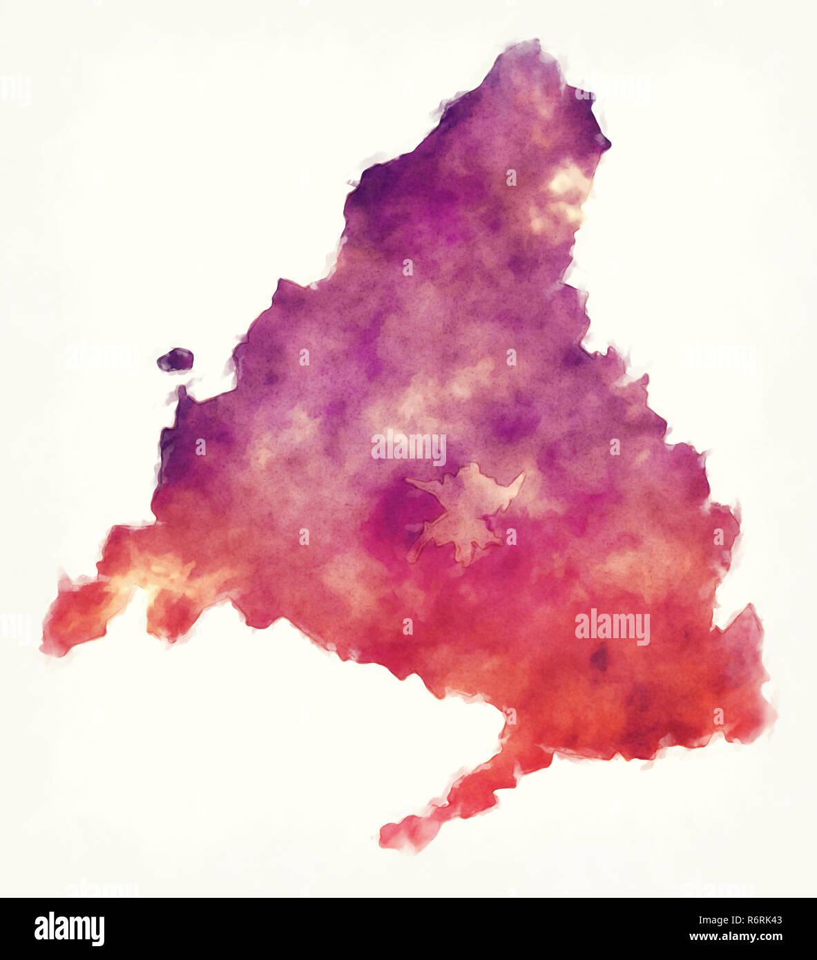 Map of madrid spain hi-res stock photography and images - Alamy