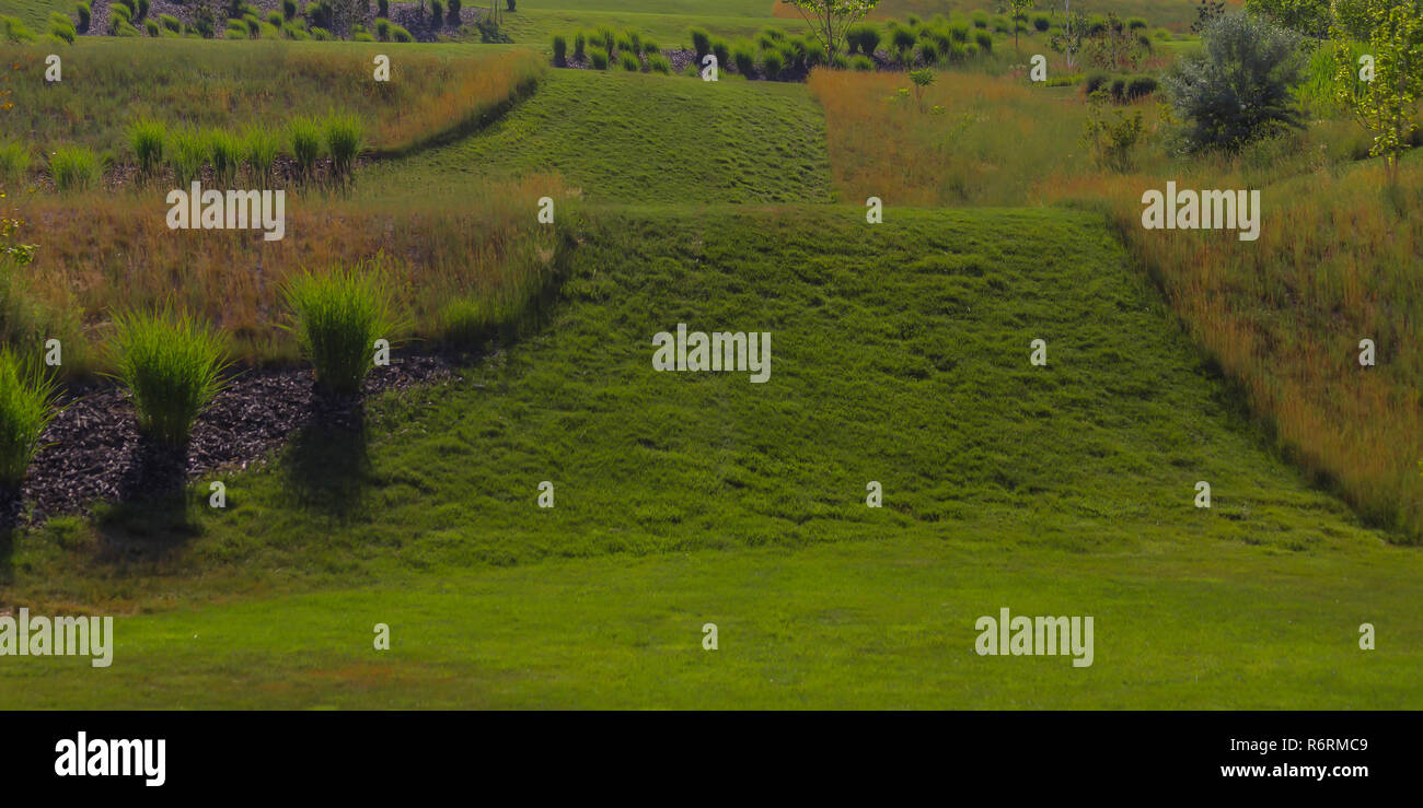 Grassy incline hi-res stock photography and images - Alamy