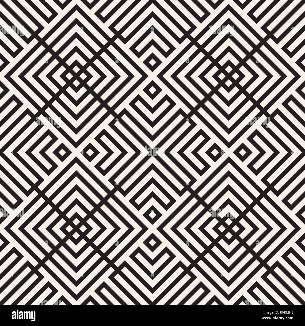 Vector seamless lattice pattern. Modern stylish texture with trellis. Repeating geometric grid ...