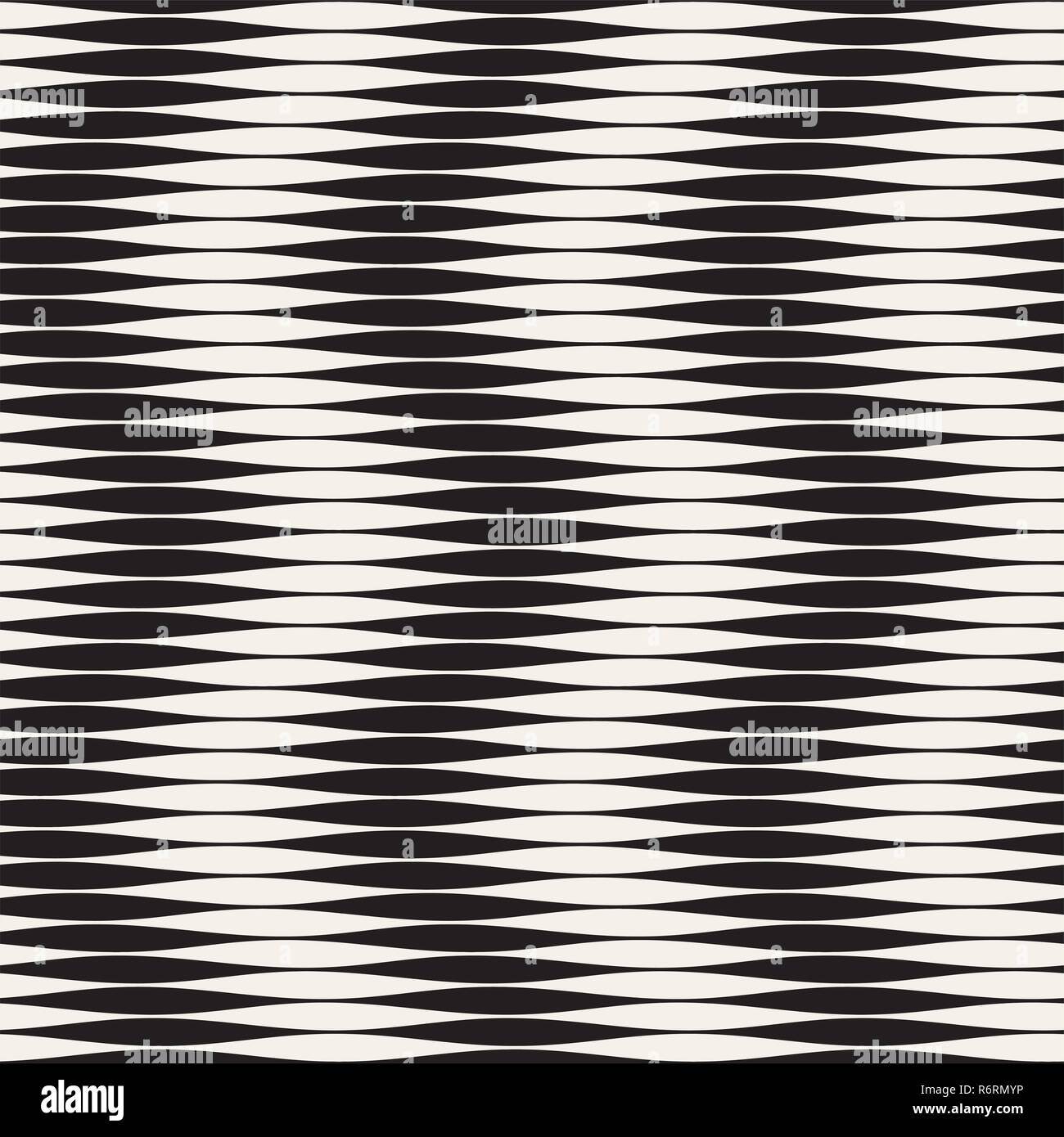 Seamless ripple pattern. Repeating vector texture. Wavy graphic background. Simple stripes Stock ...