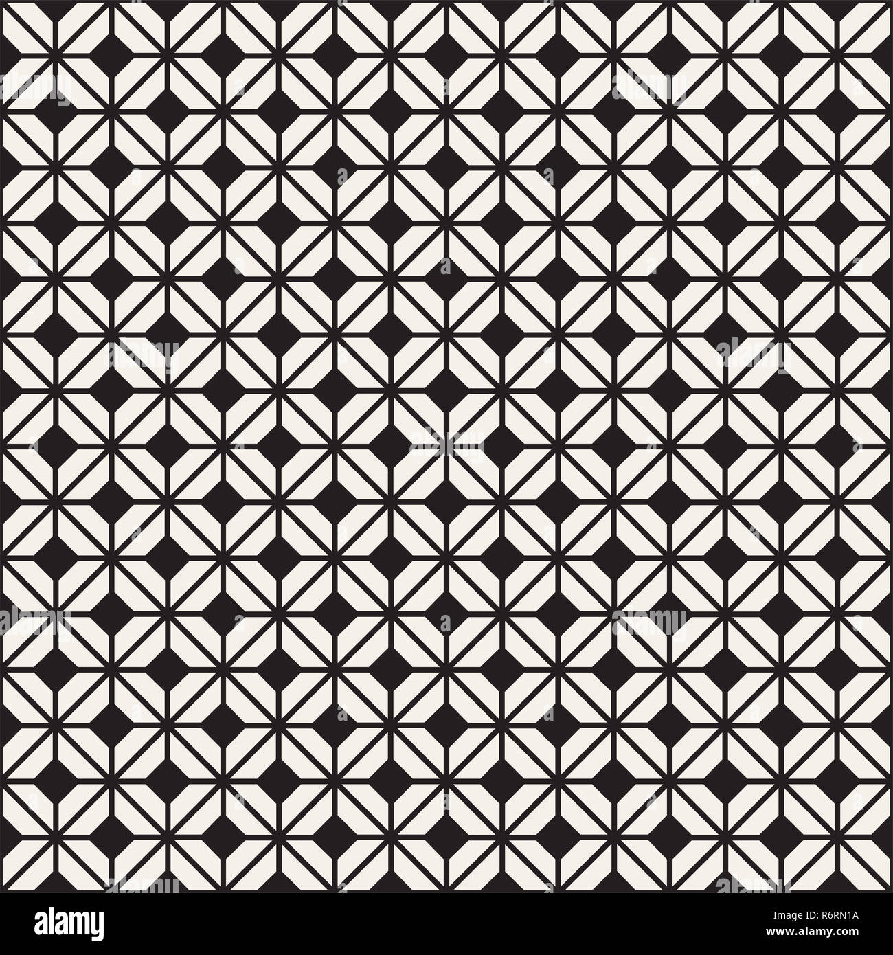 Vector seamless lattice pattern. Modern stylish texture with trellis ...