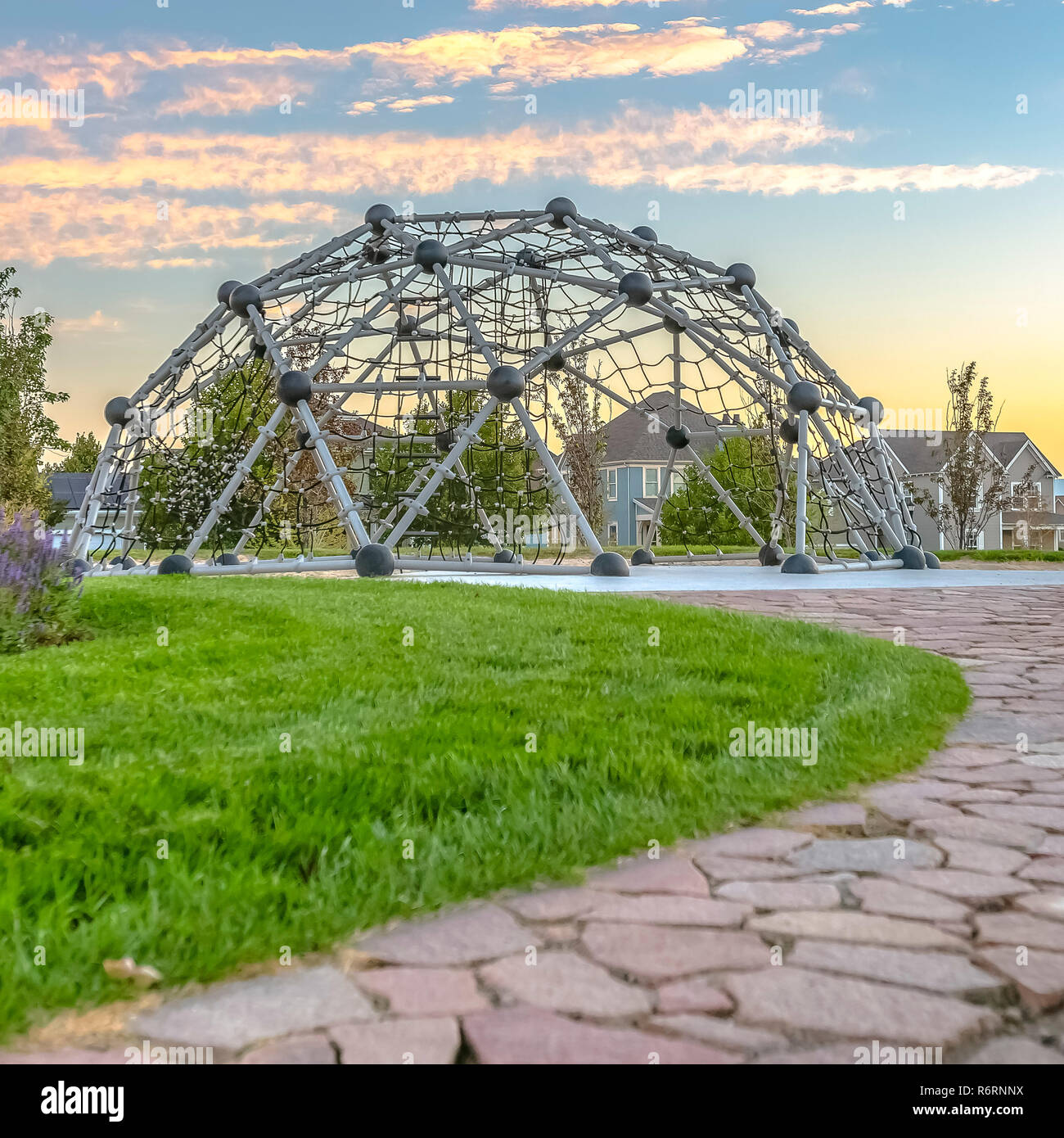 Geodesic dome playground hi-res stock photography and images - Alamy