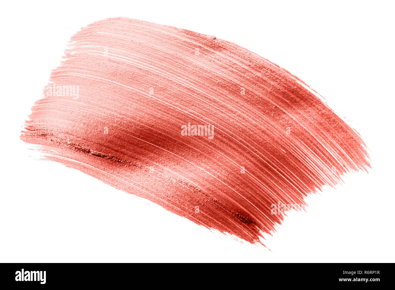 Beautiful textured golden strokes isolated on white background Stock ...