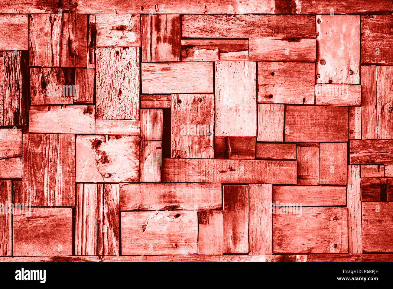 A complex wooden texture made of many pieces of wood Stock Photo - Alamy