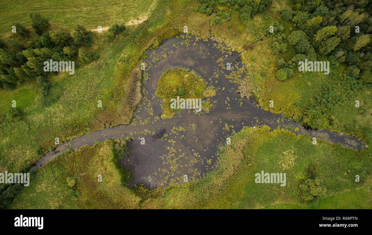 Swamp drone hi-res stock photography and images - Alamy