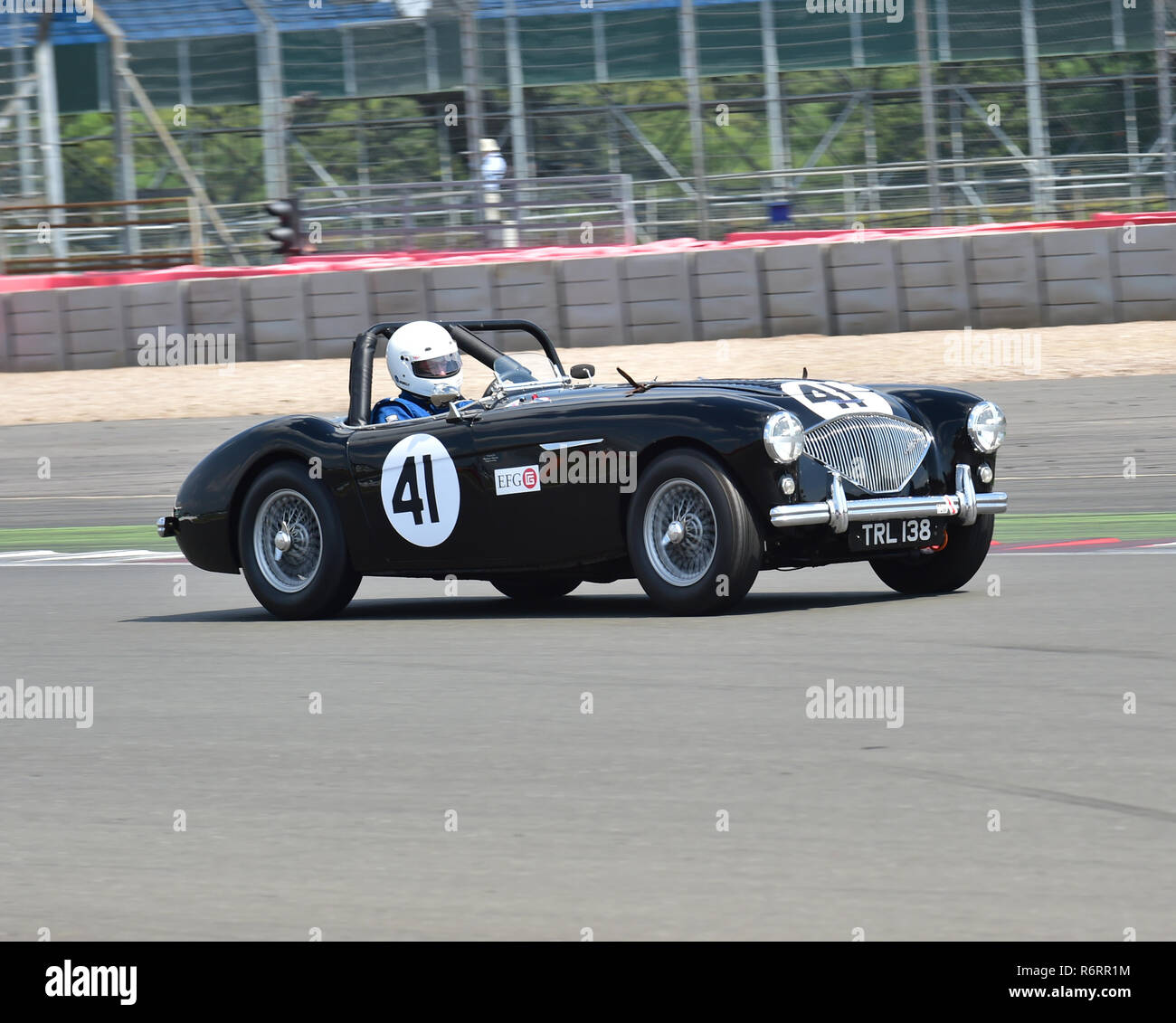 David Large, Austin Healey 100/4, TRL 138, RAC, Woodcote Trophy ...