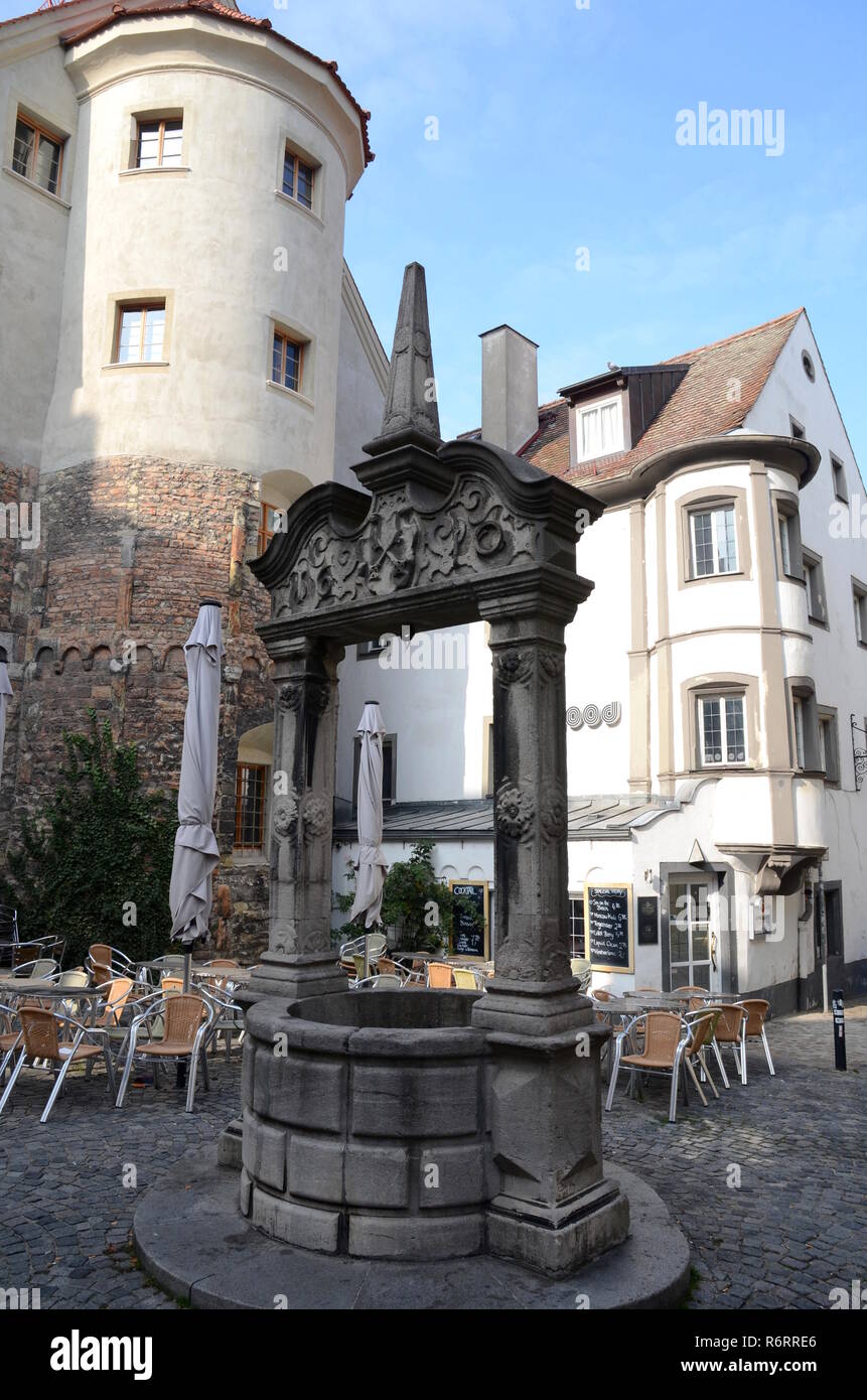 Old town in Regensburg, Germany with historic buildings Stock Photo - Alamy