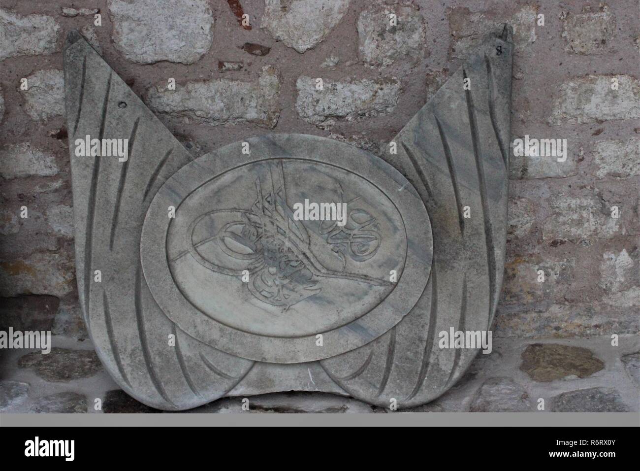 The Ottoman Sign On Stone Stock Photo - Alamy