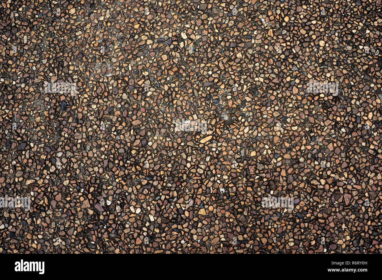 peddle floor texture stone brown material Stock Photo - Alamy