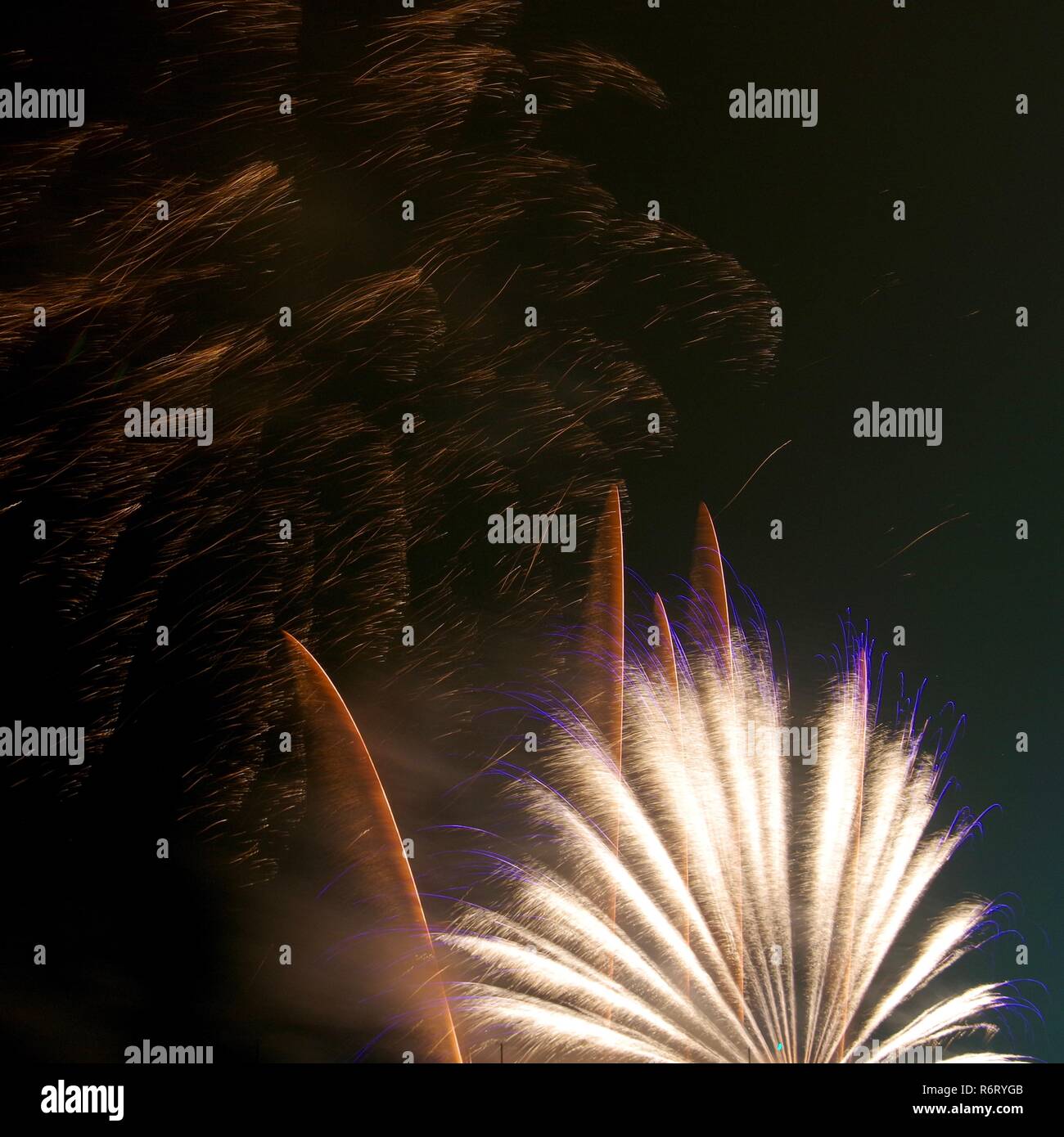 Aberdeen Fireworks Display on Bonfire Night on Beach Boulevard. 5th ...