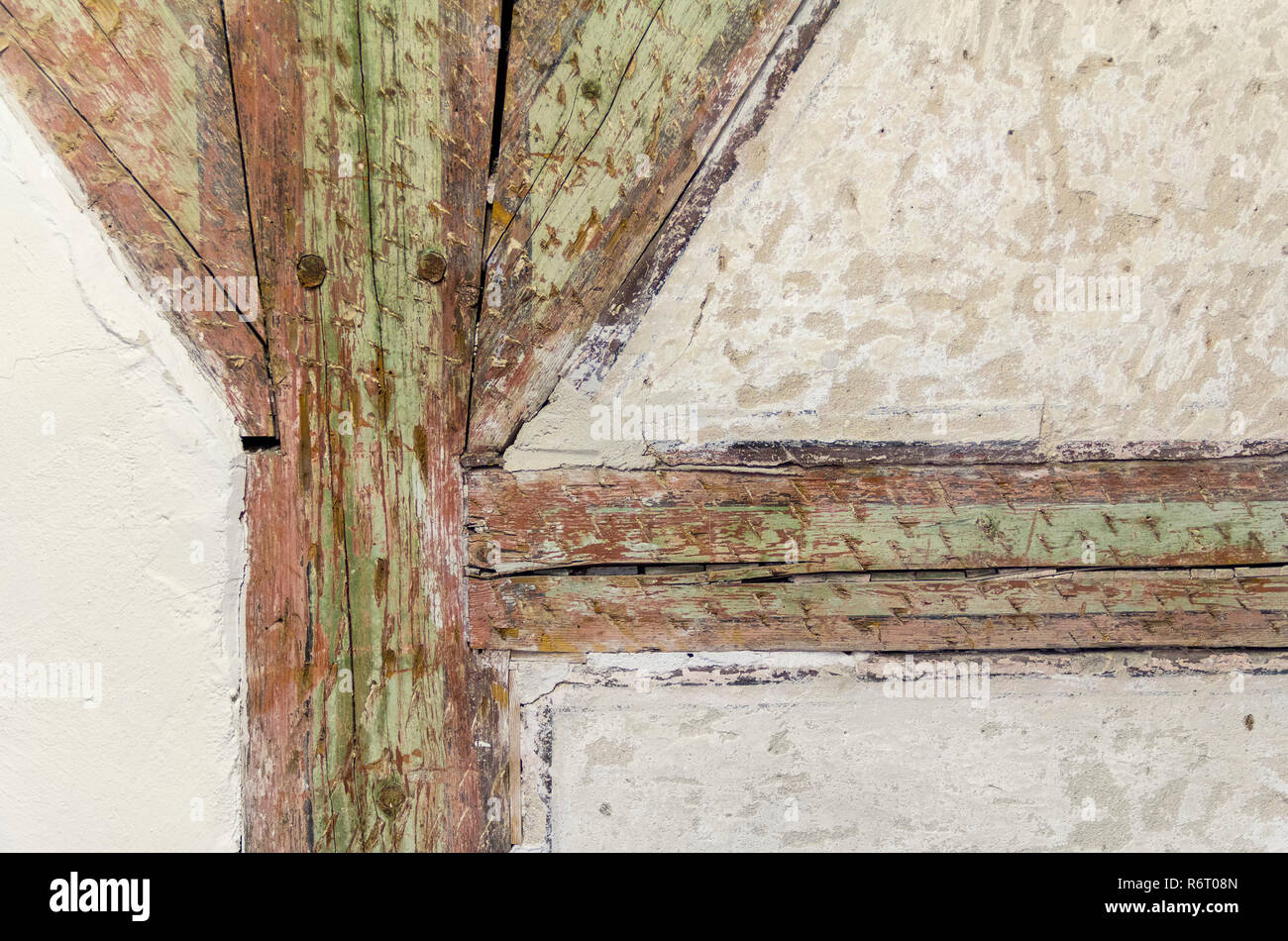 historic studwork detail Stock Photo - Alamy