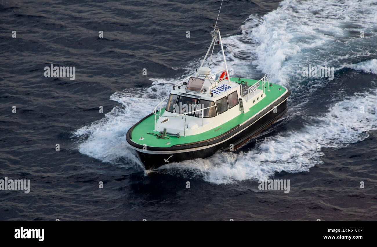 Cruise ship pilot boat hi-res stock photography and images - Alamy