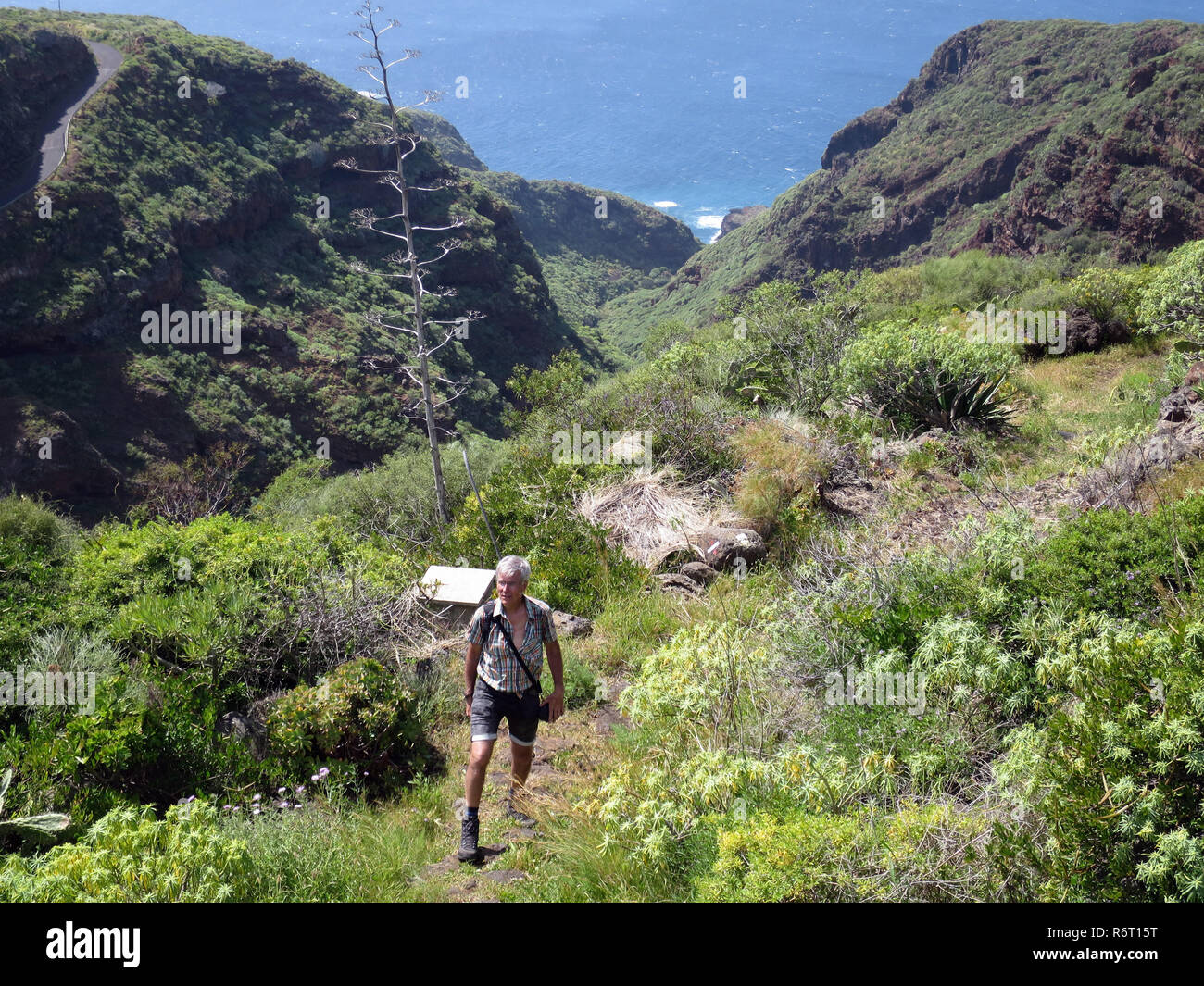 hike from las tricias to santo domingo de garafÃ­a Stock Photo - Alamy