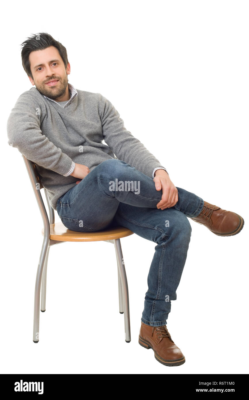 Self confident young man proud Cut Out Stock Images & Pictures - Alamy