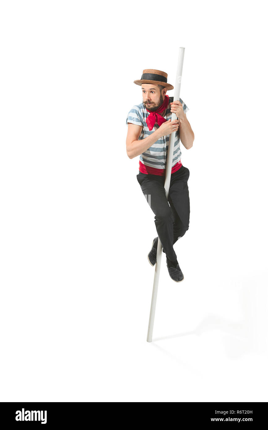 Friendly gondolier hi-res stock photography and images - Alamy