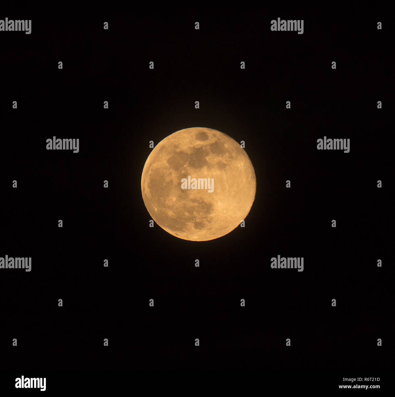 Blue Moon Rising Stock Photo - Alamy