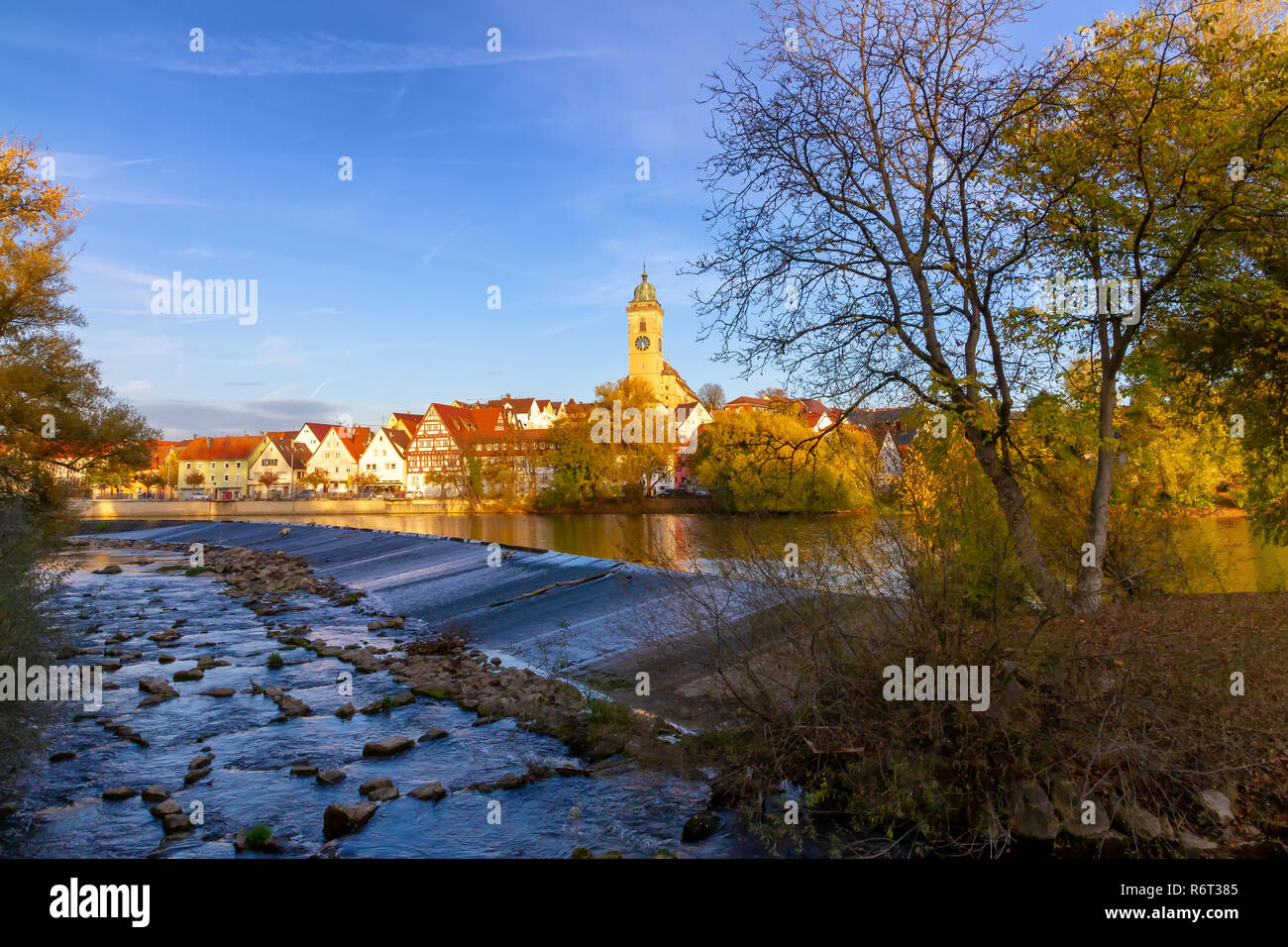 City view neckar historic hi-res stock photography and images - Alamy