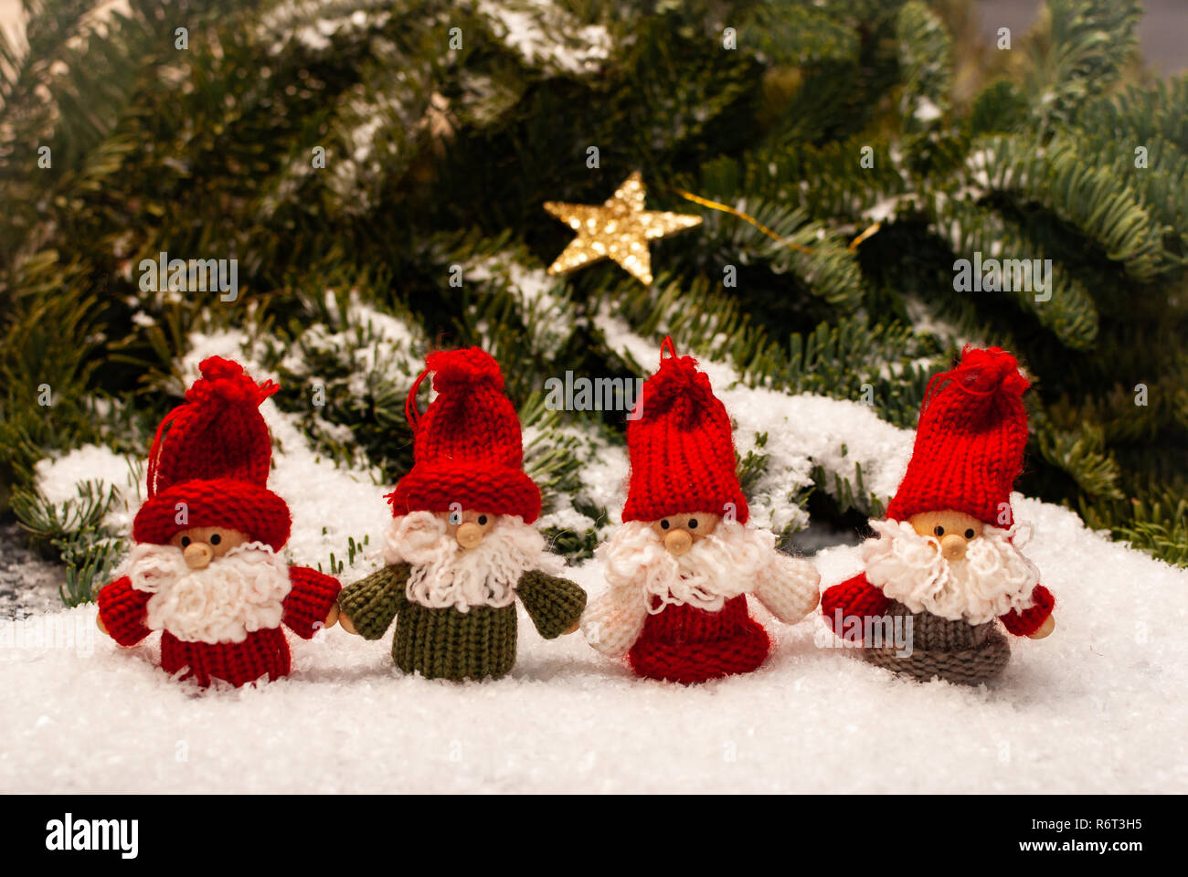 Christmas dwarf in a hat hi-res stock photography and images - Alamy