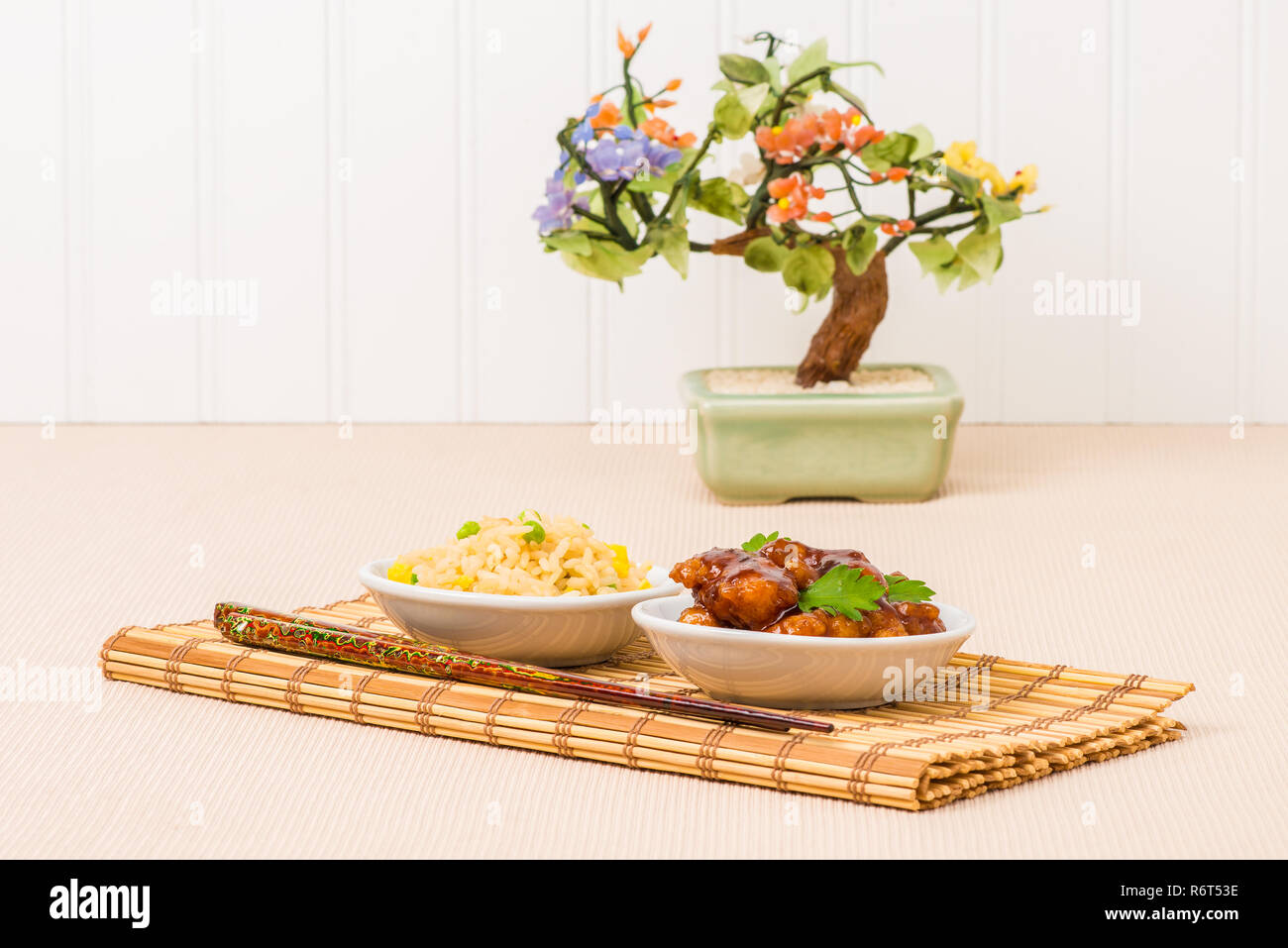 Chinese General Tao Chicken Stock Photo - Alamy