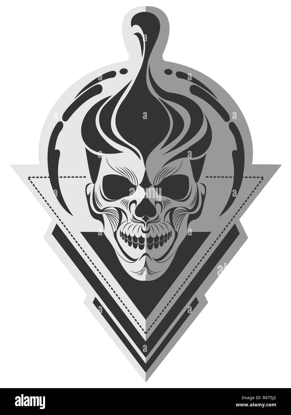 Rockabilly Skull Tattoos