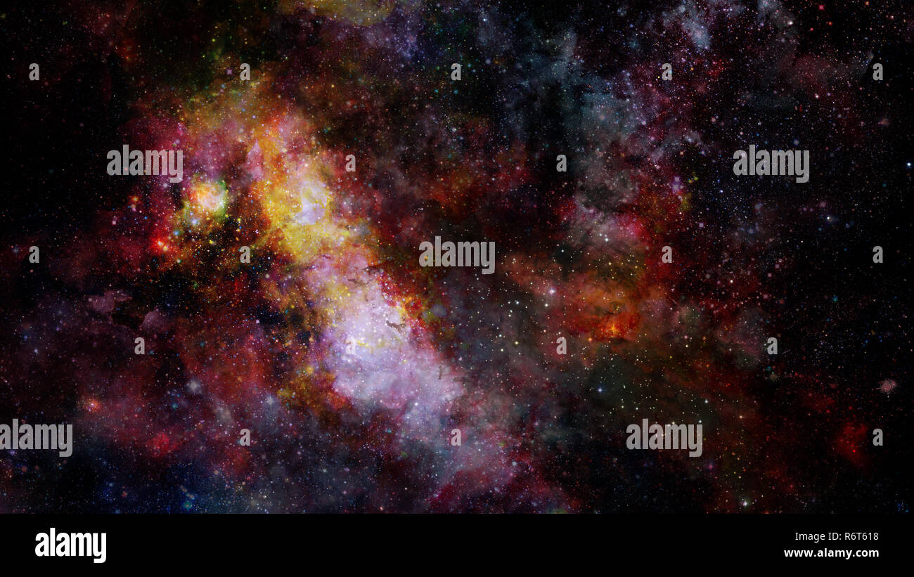 The explosion supernova. Bright Nebula. Elements of this image ...