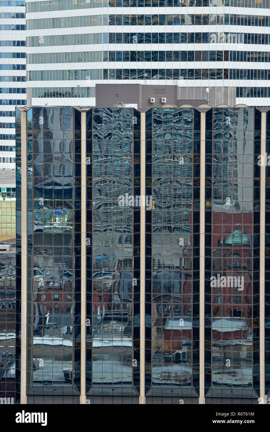 Downtown Toronto- Yonge Street building details from the Eaton Chelsea ...
