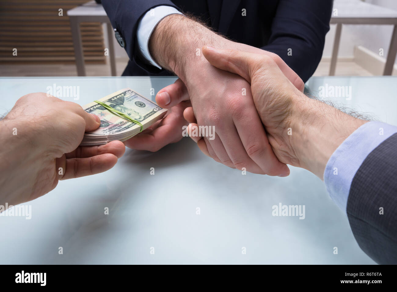 Employee taking shake hi-res stock photography and images - Alamy