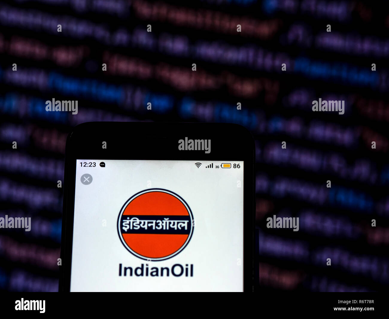 Indian oil logo hi-res stock photography and images - Alamy