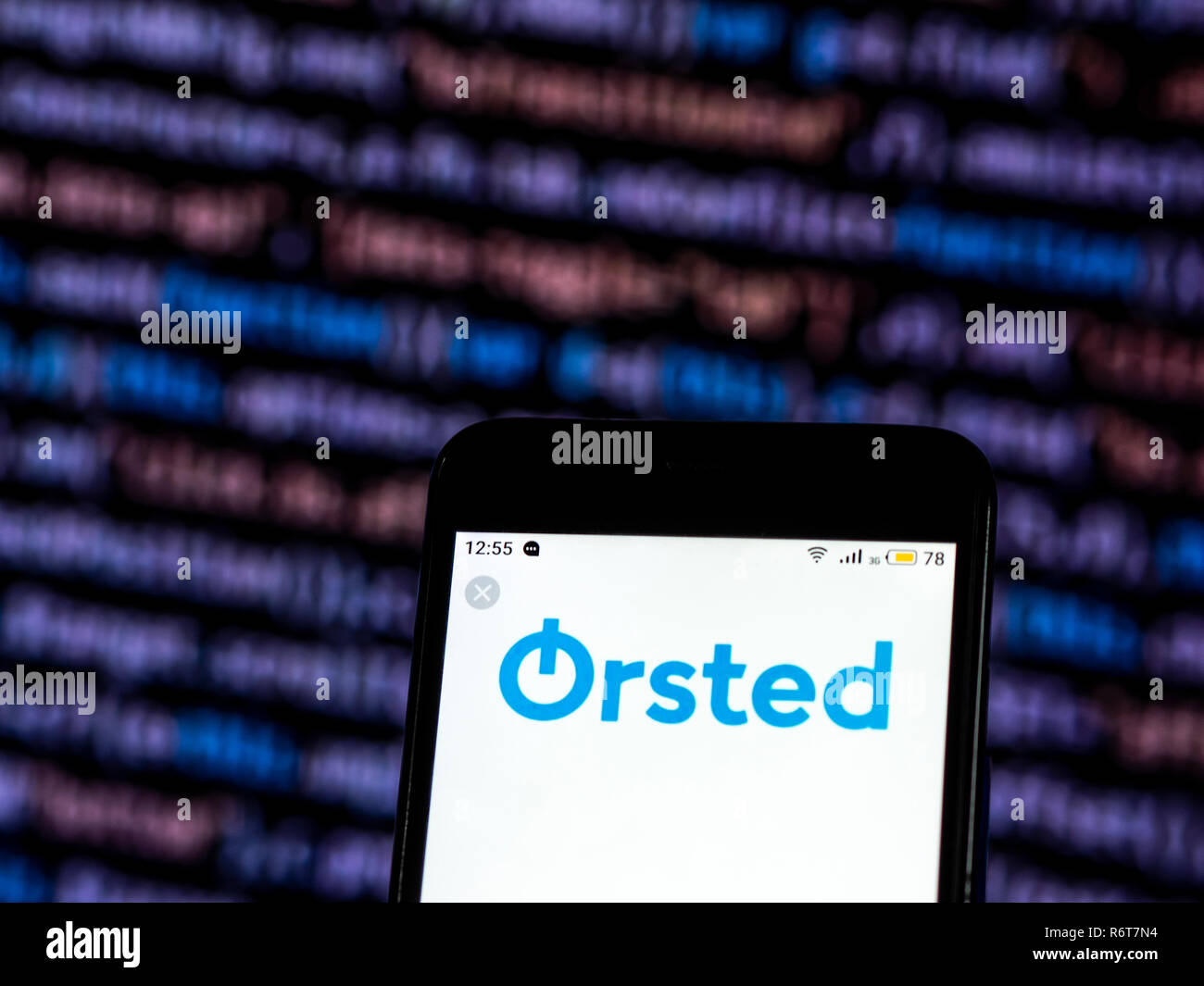 Orsted logo hi-res stock photography and images - Alamy