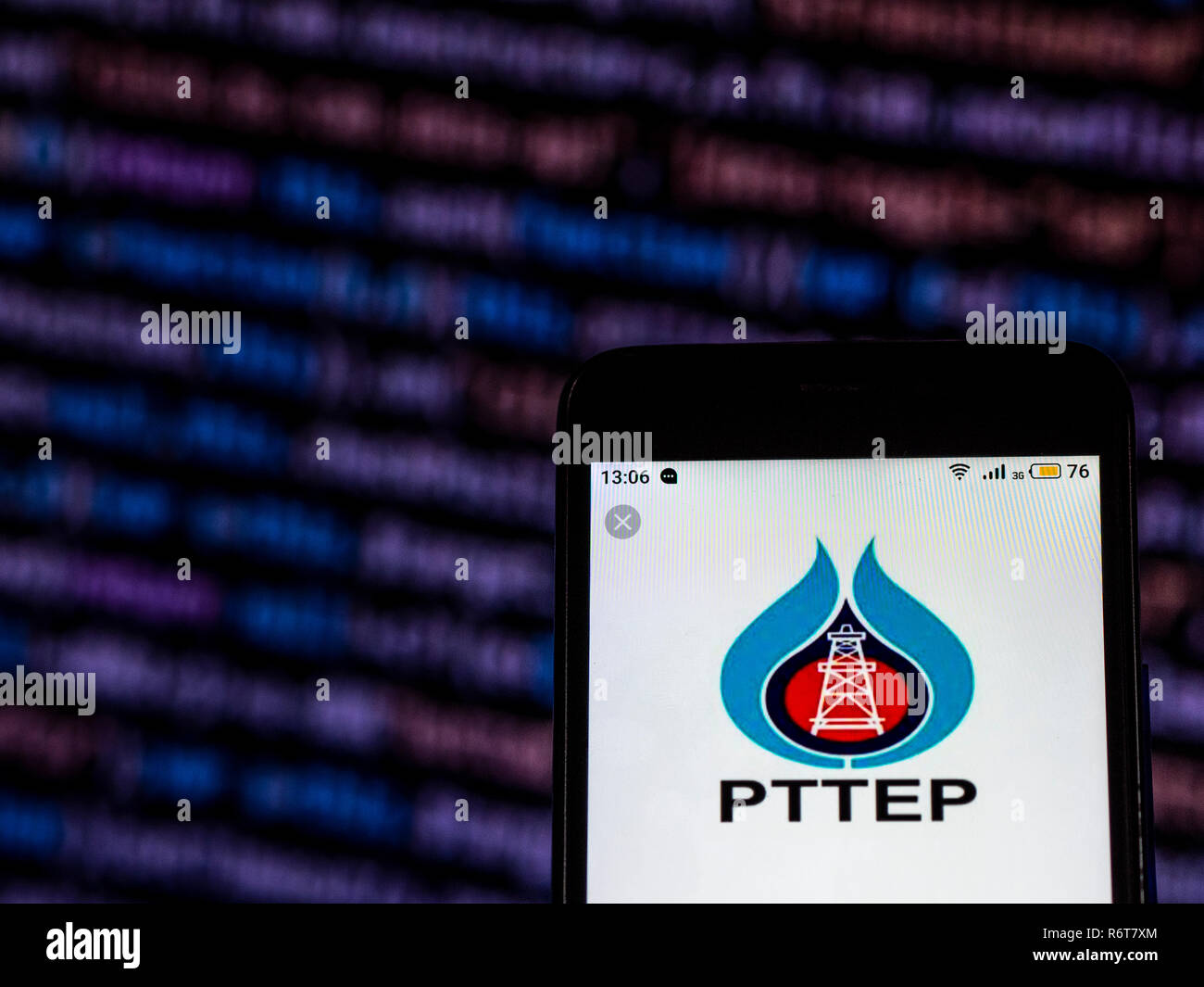 PTT Exploration and Production Public Company Limited logo seen ...