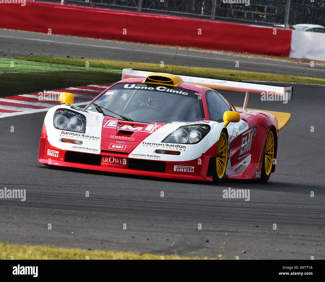 Paul Knapfield, McLaren F1 GTR long tail, 90's GT Legends, Silverstone ...