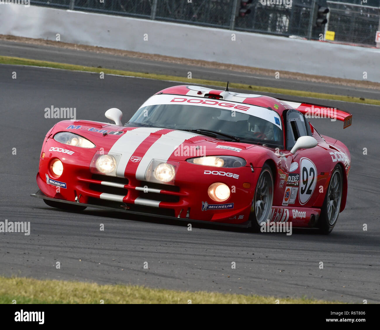 Florent Moulin, Dodge Viper GTS-R, 90's GT Legends, Silverstone Classic ...