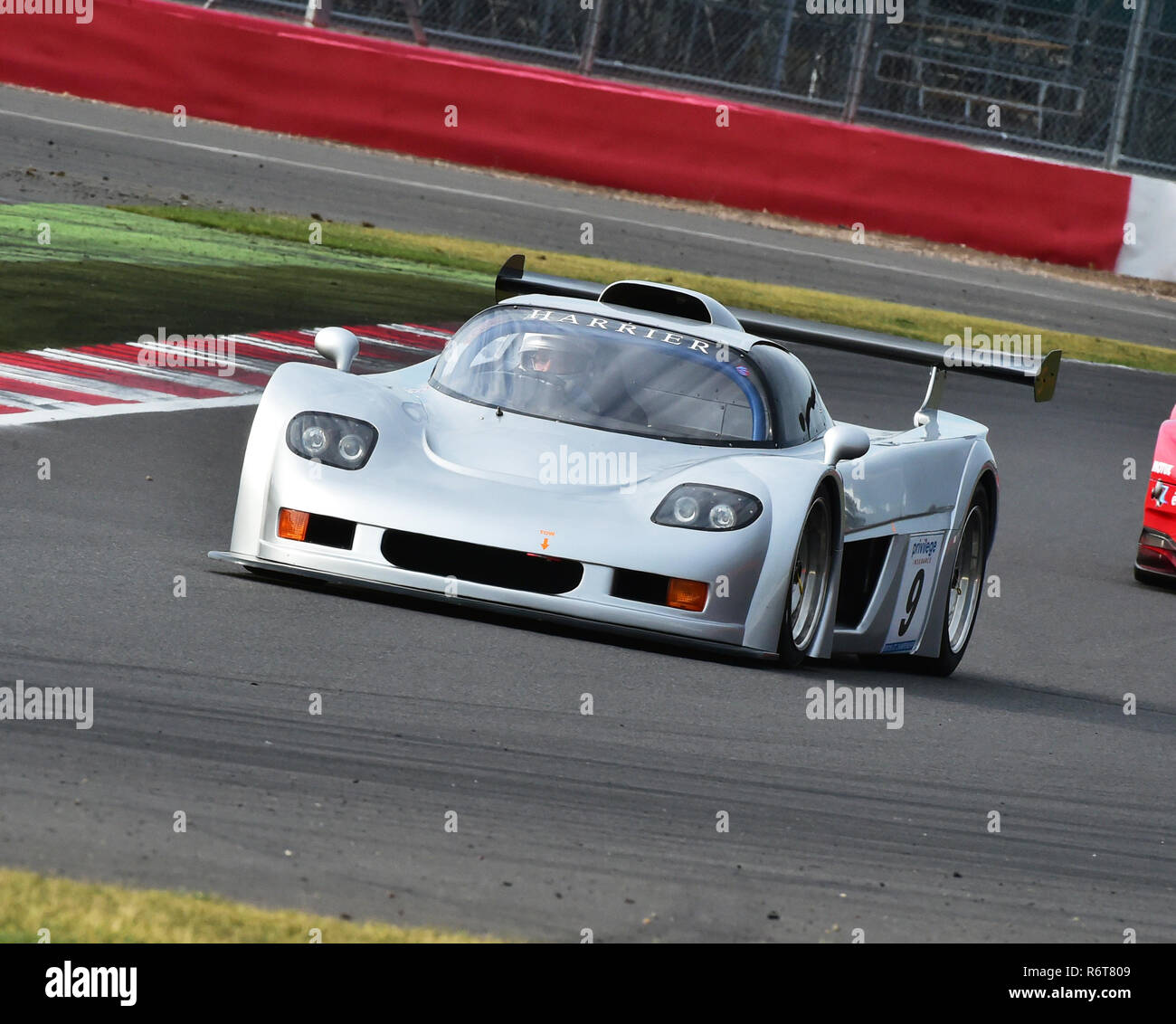 Neil Clark, Harrier LR9C, 90's GT Legends, Silverstone Classic 2014, 90 ...